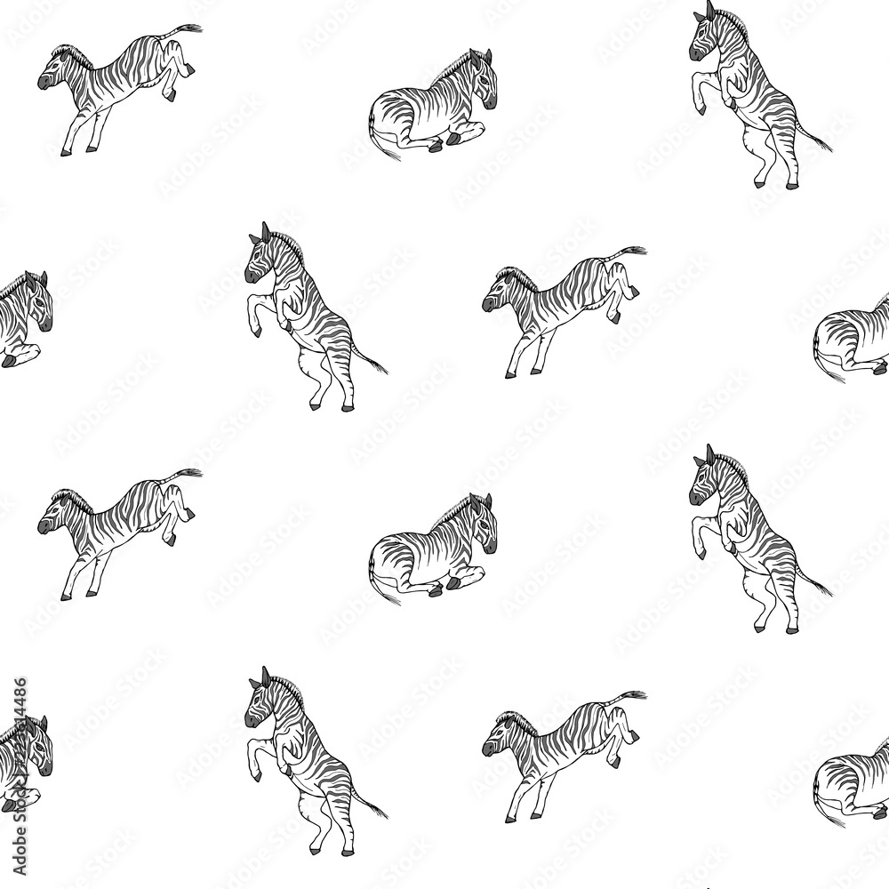 Zebra Pattern Repeat