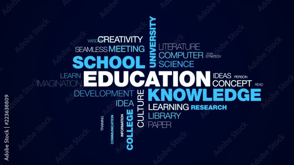 Vidéo Stock education knowledge school university studying people ...