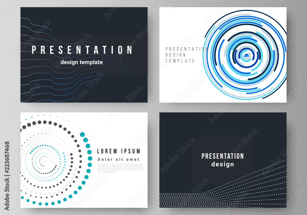 The minimalistic abstract vector illustration of the editable layout of ...