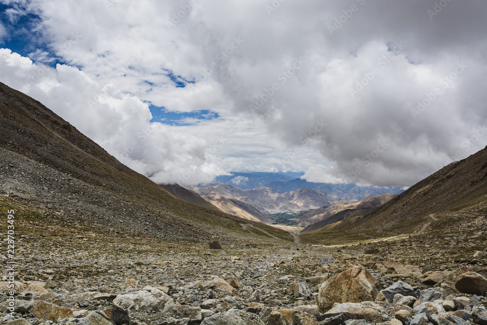 Ladakh high mountain pass Stock Photo | Adobe Stock