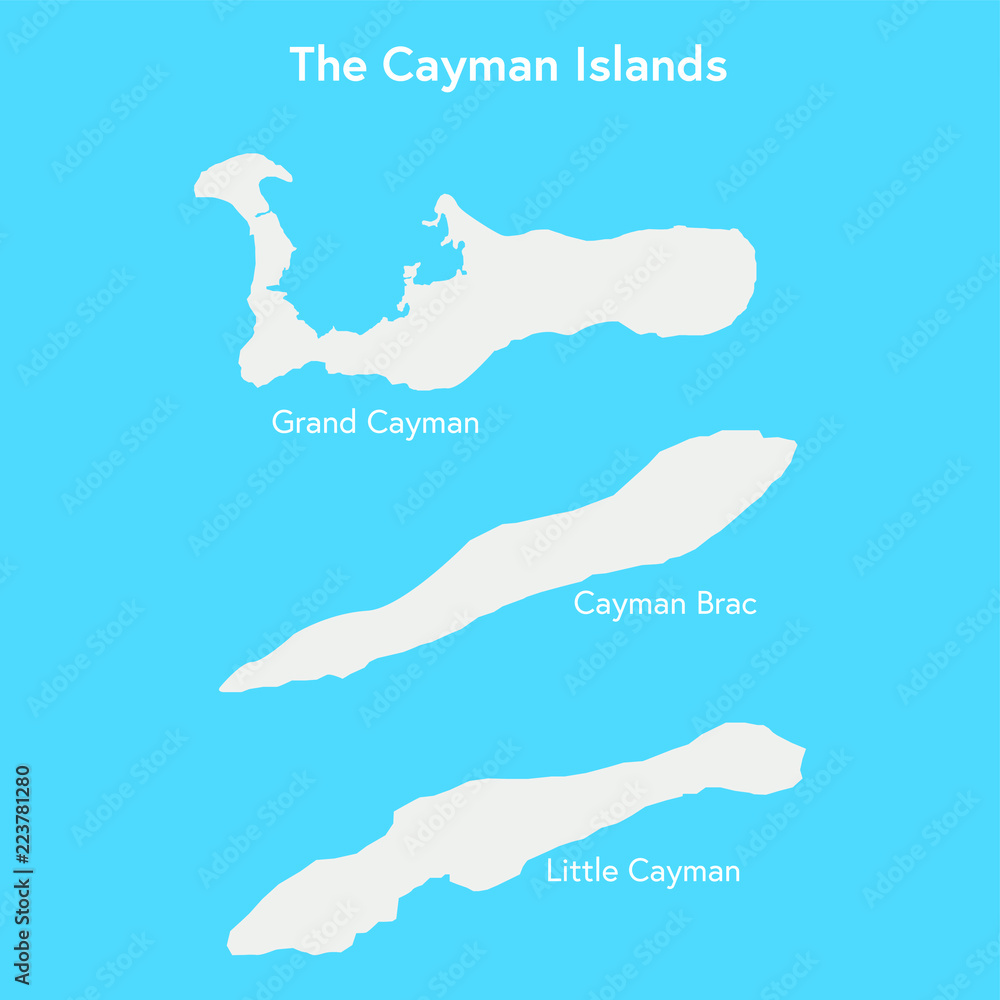 The Cayman Islands Stock Vector | Adobe Stock