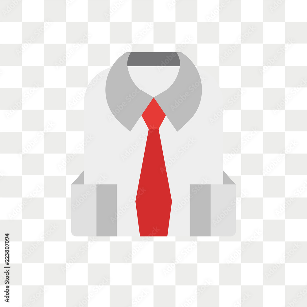 Outfit vector icon isolated on transparent background, Outfit logo ...