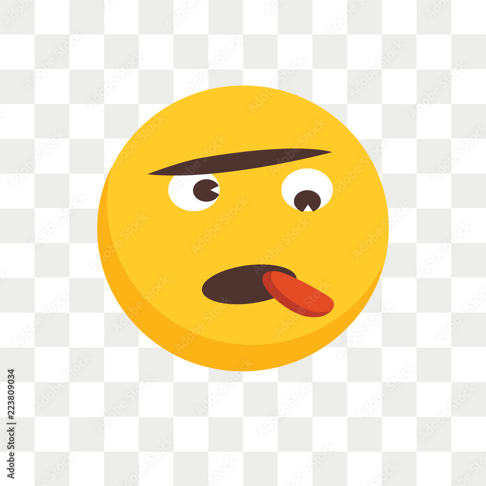 Ugly vector icon isolated on transparent background, Ugly logo design ...