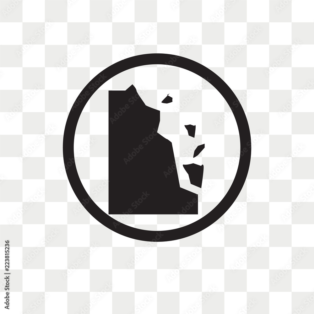 Land Slide vector icon isolated on transparent background, Land Slide ...