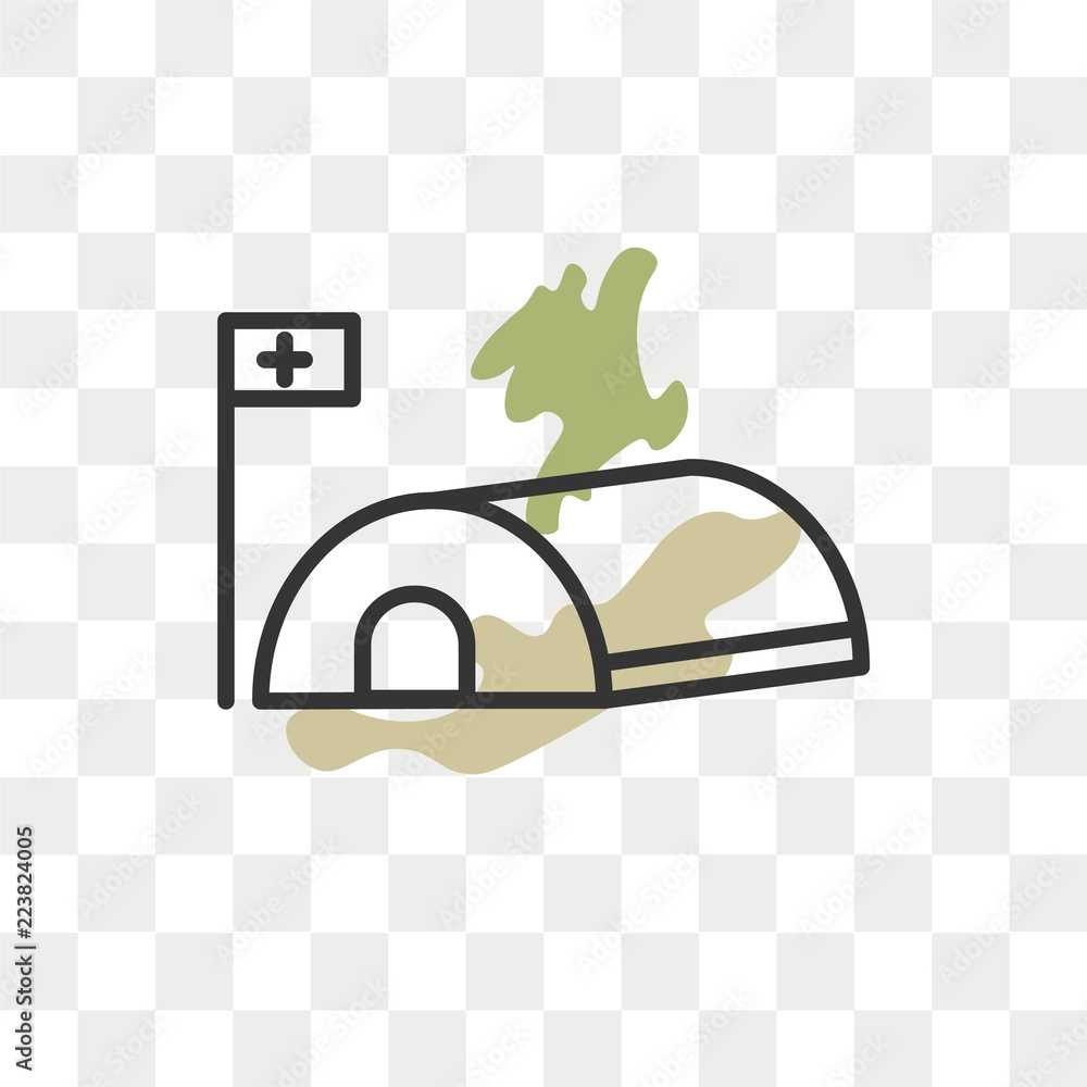 Refugee vector icon isolated on transparent background, Refugee logo ...