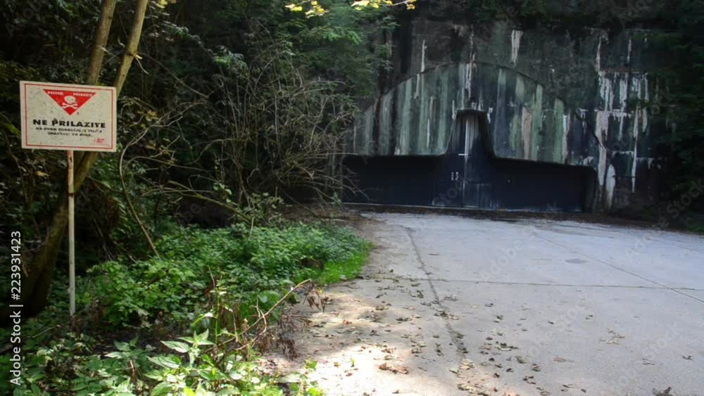 Abandoned Underground Airport Air Base Zeljava. Underground Military ...