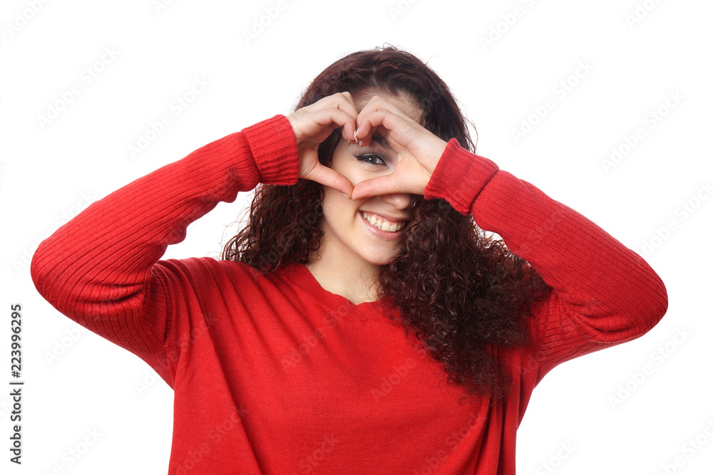Girl Heart Hands