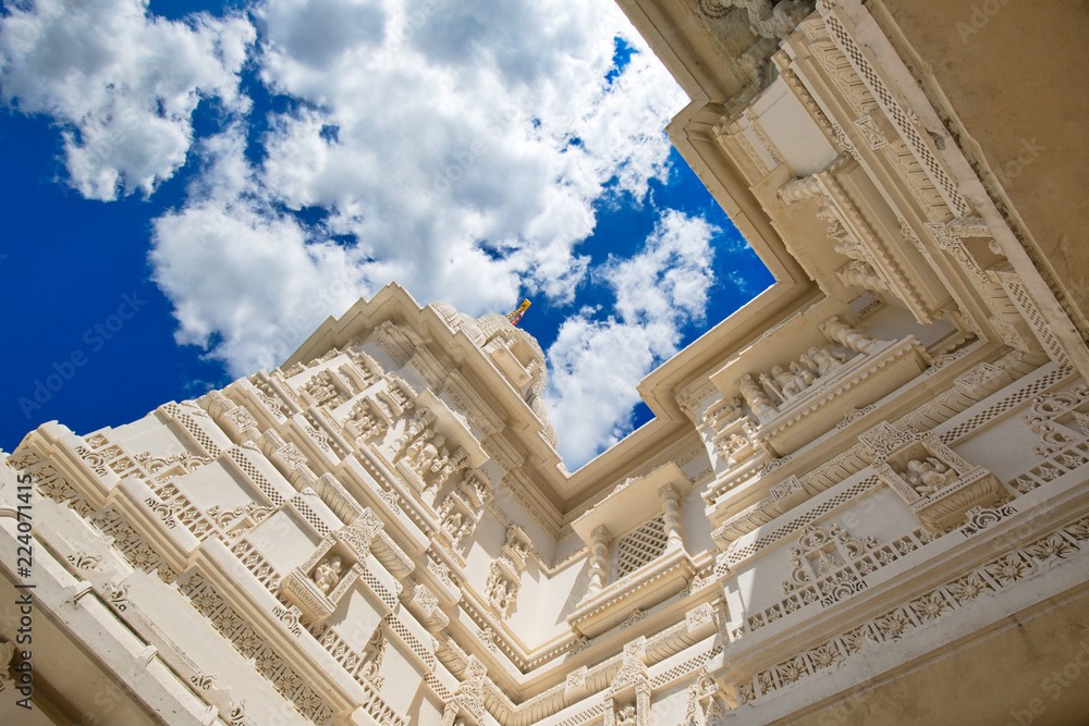 BAPS Shri Swaminarayan Mandir Hindu Temple in Toronto Stock Photo ...