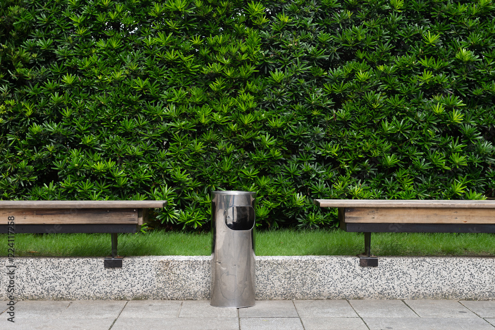 Smoking area zone:Unidentified poeple smoke in designated smoking area ...