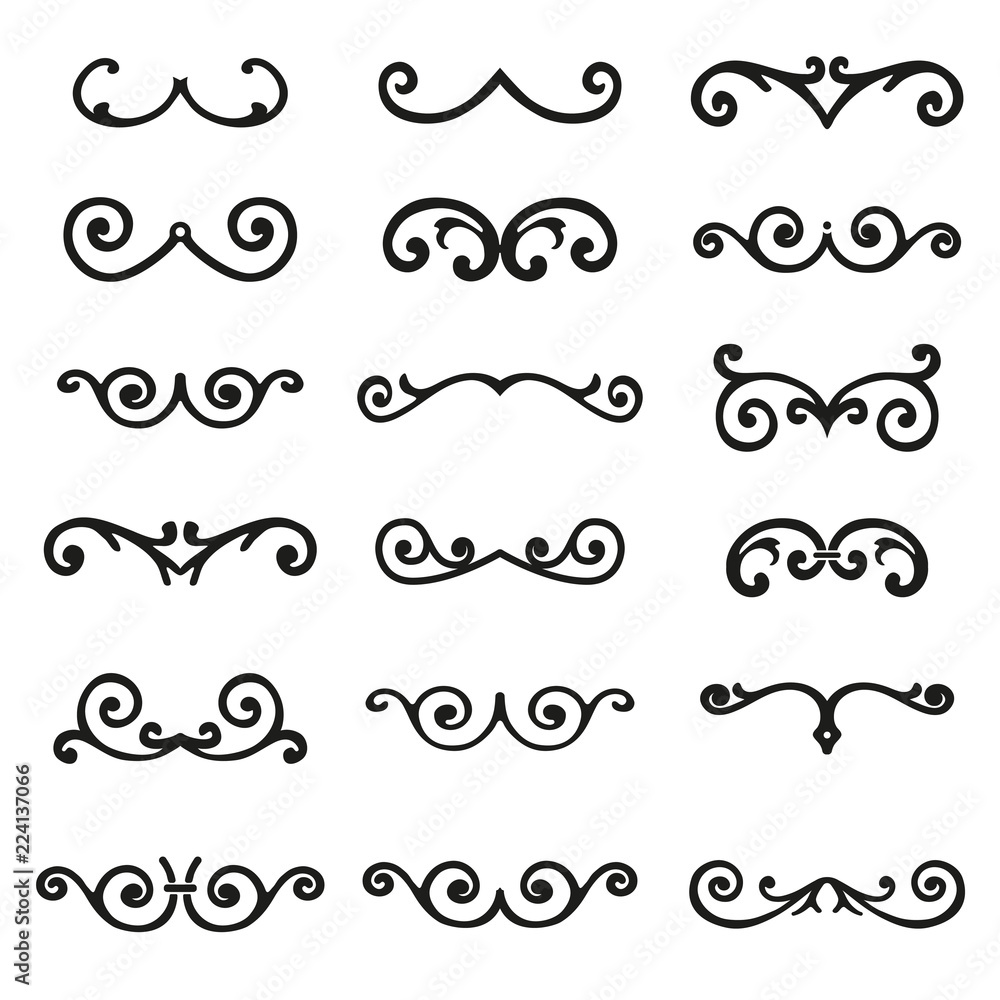 Simple Filigree Vector