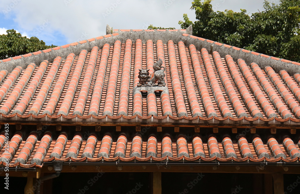 Shisa is a traditional Ryukyuan cultural artifact and decoration, often ...