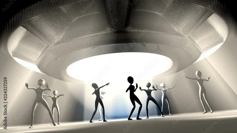 Bunch of disgusting alien dancing after successfully invading Earth ...