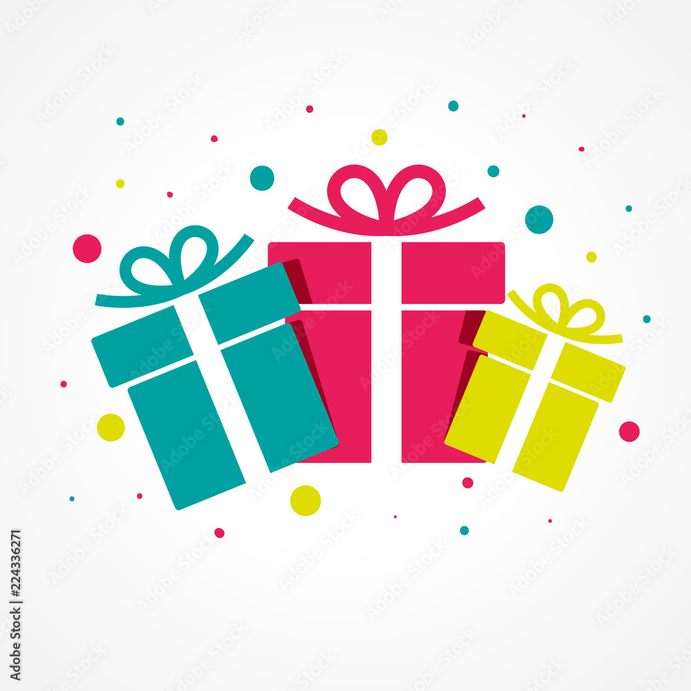 cadeau vecteur Stock Vector | Adobe Stock