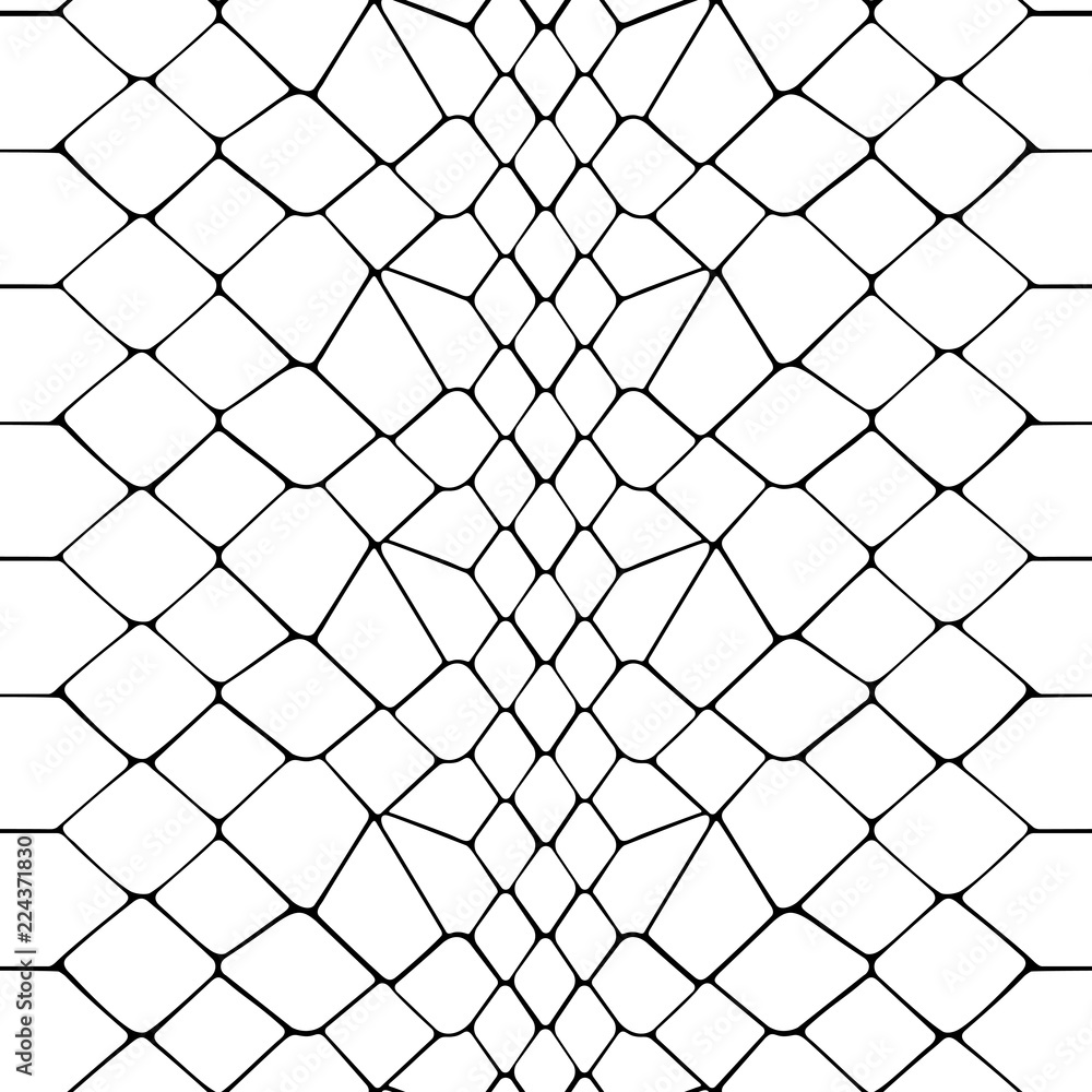 Snake Skin Black and White Seamless Pattern Stock Vector | Adobe Stock