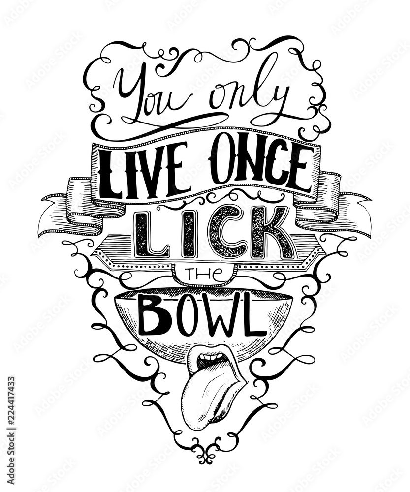 You Only Live Once Drawing