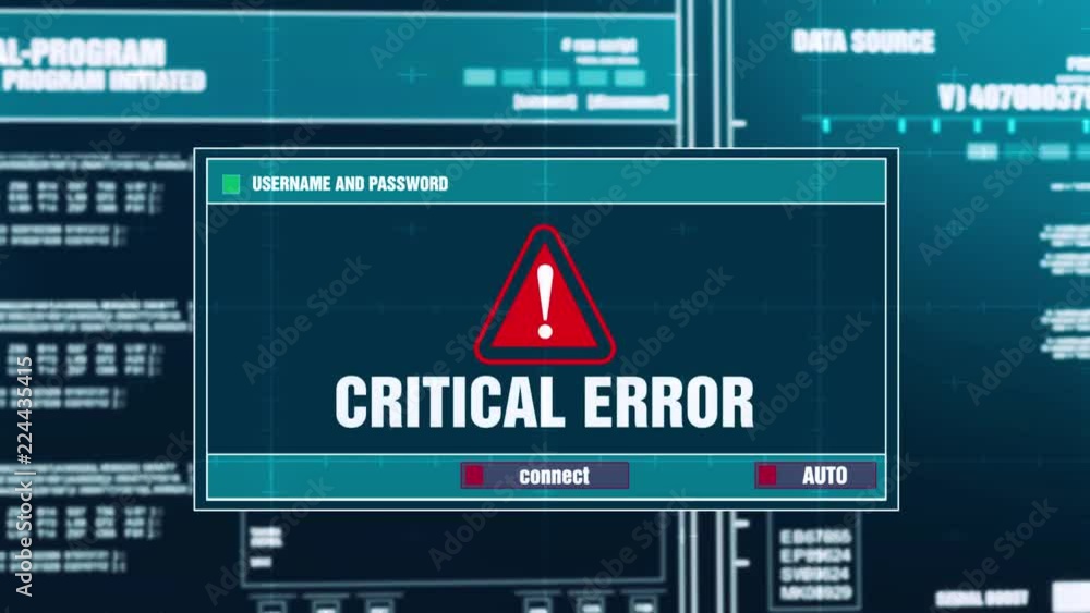 39. Critical Error Warning Notification Generated on Digital System ... 39. Critical Error Warning Notification Generated on Digital System ...