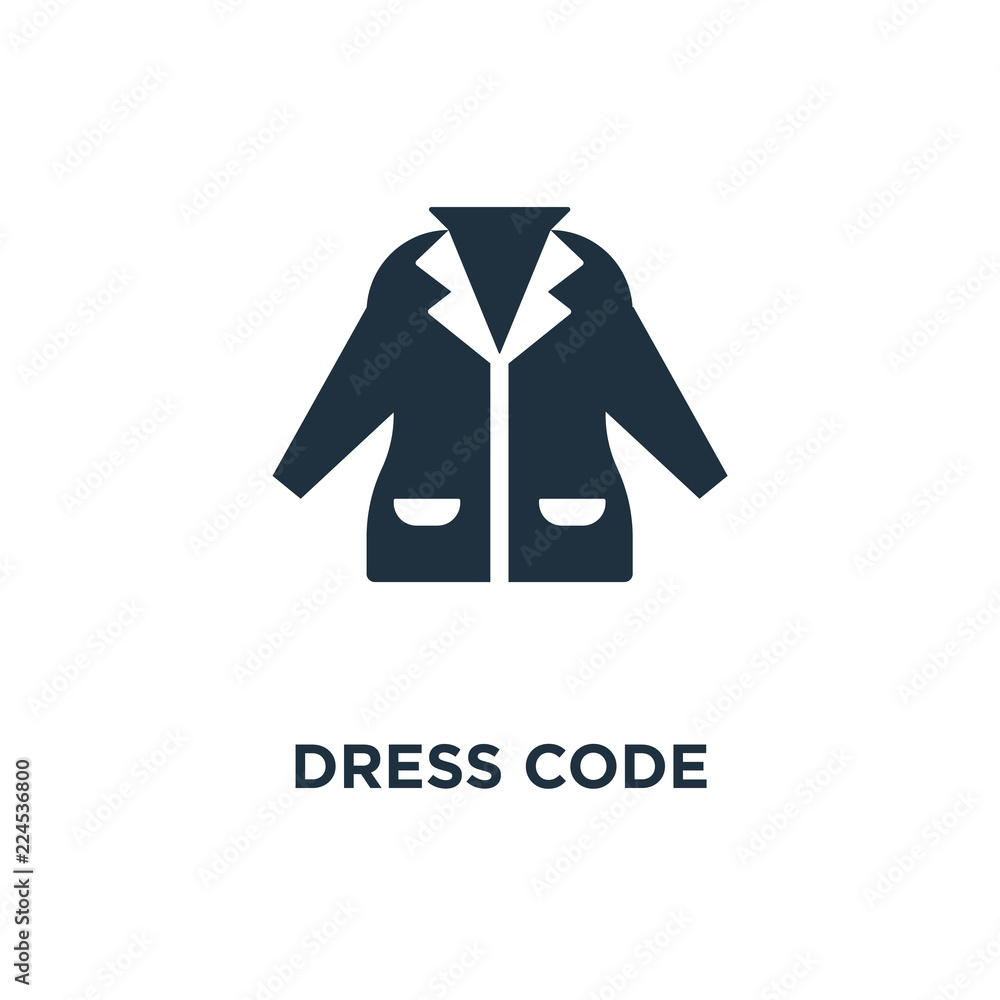 dress code icon Stock Vector | Adobe Stock