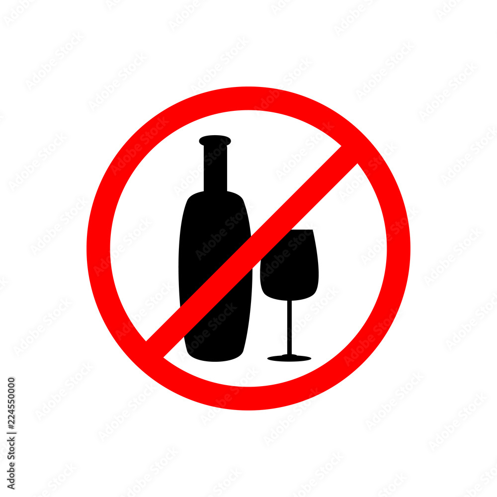 Alcohol Prohibition Signs