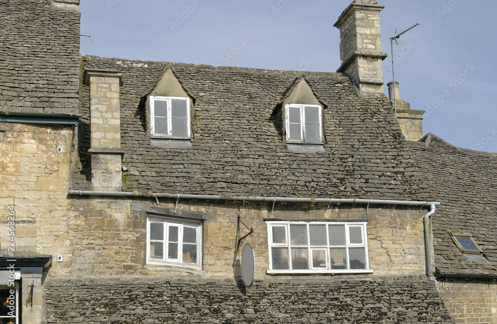 Subsidence damage at windows in a medieval house in the Cotswolds ...