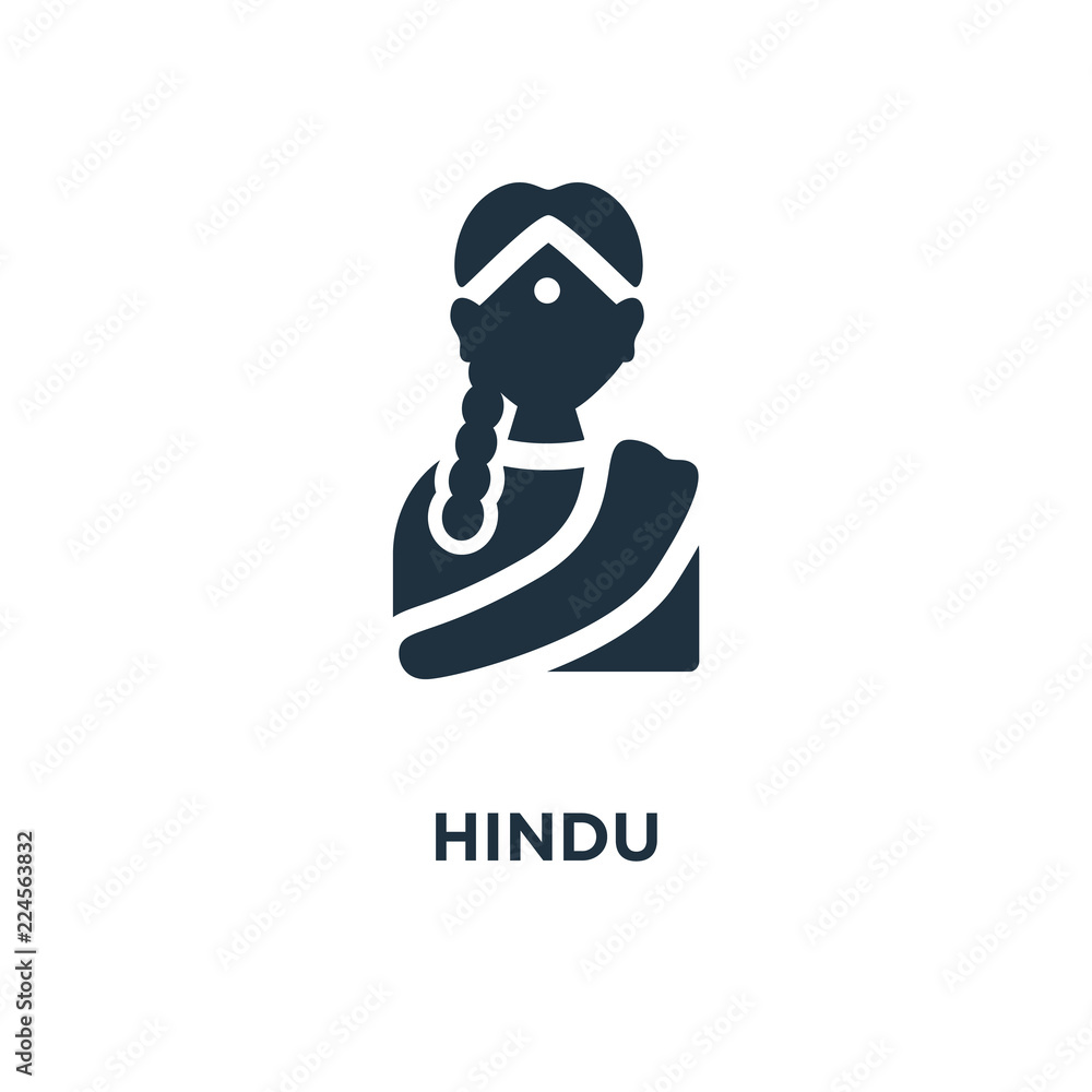 hindu icon Stock Vector | Adobe Stock