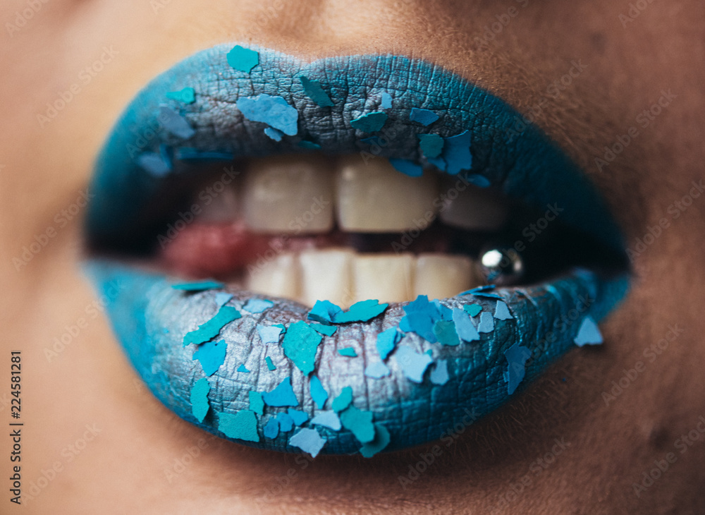 Creative Lip Makeup