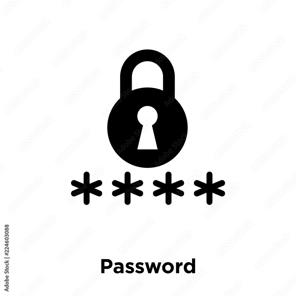 Password Icon Vector