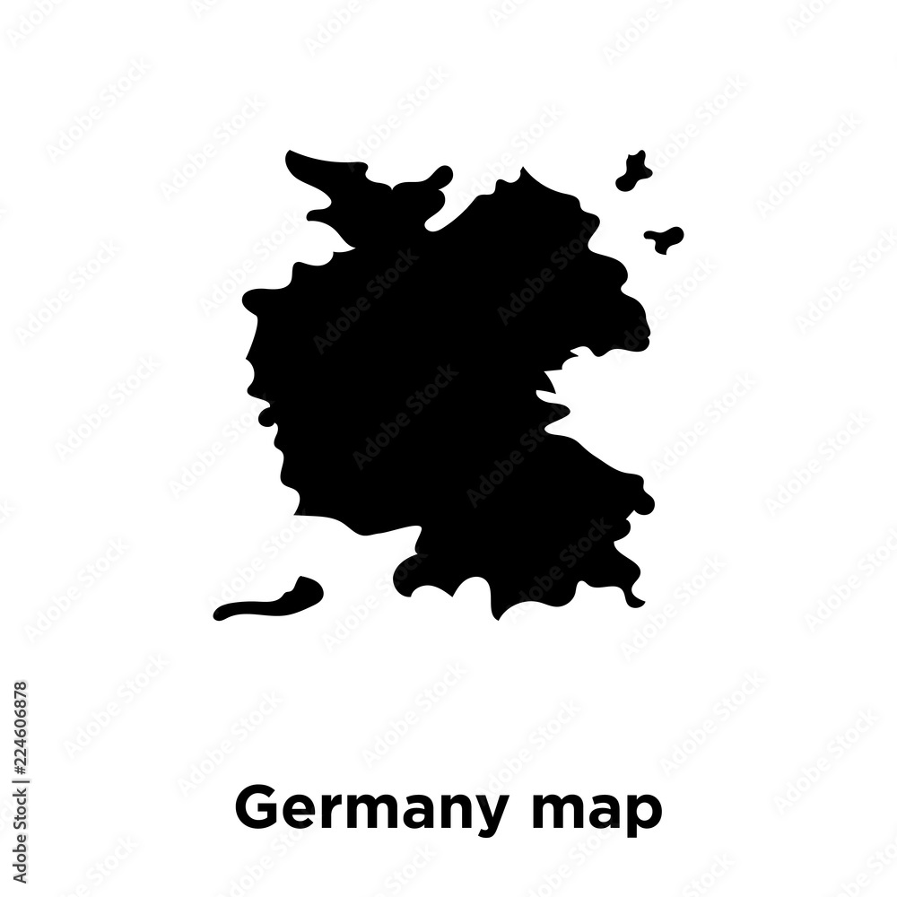 Transparent Germany Map