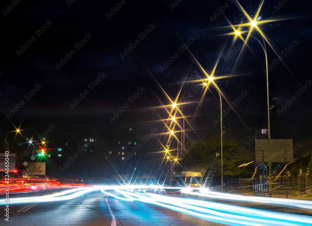 Night Car Lights