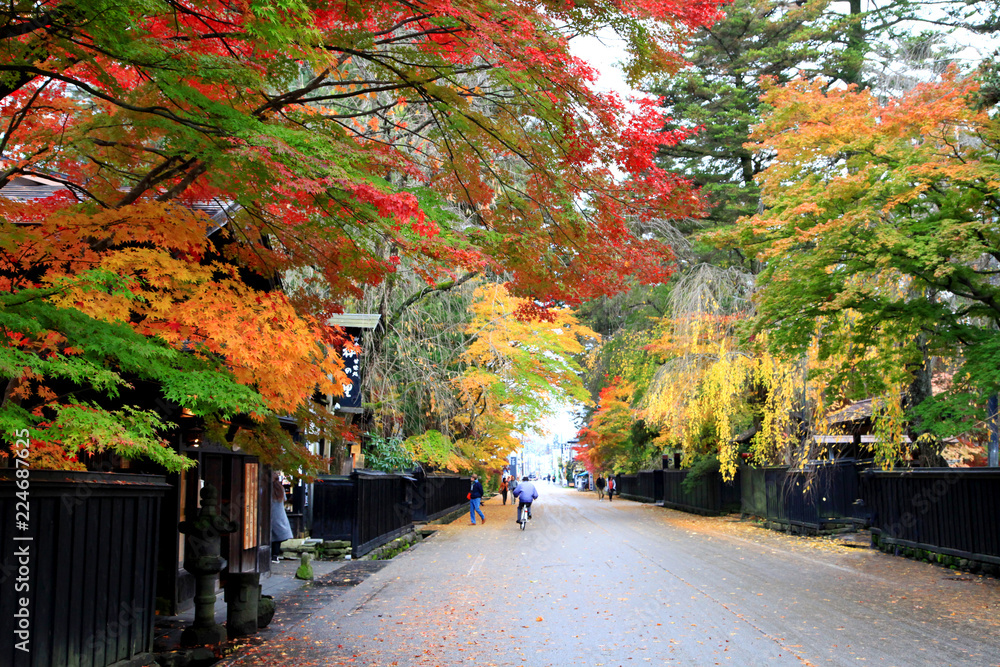 Kakunodate Samurai village, one of the best examples of samurai ...