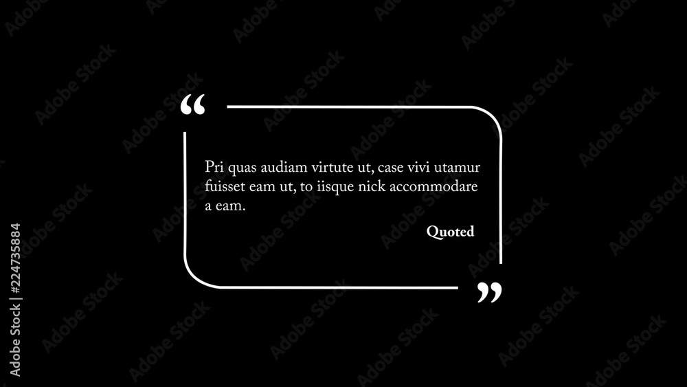 Quick Quote Stock Template | Adobe Stock