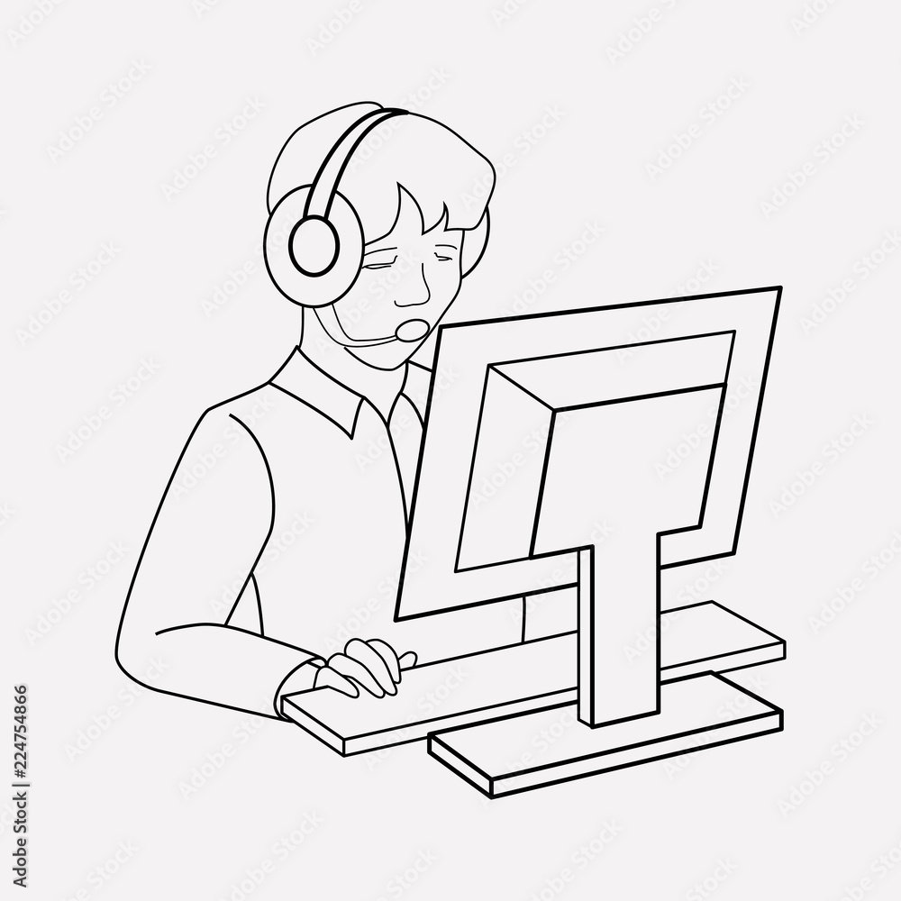 Computer Operator Logo