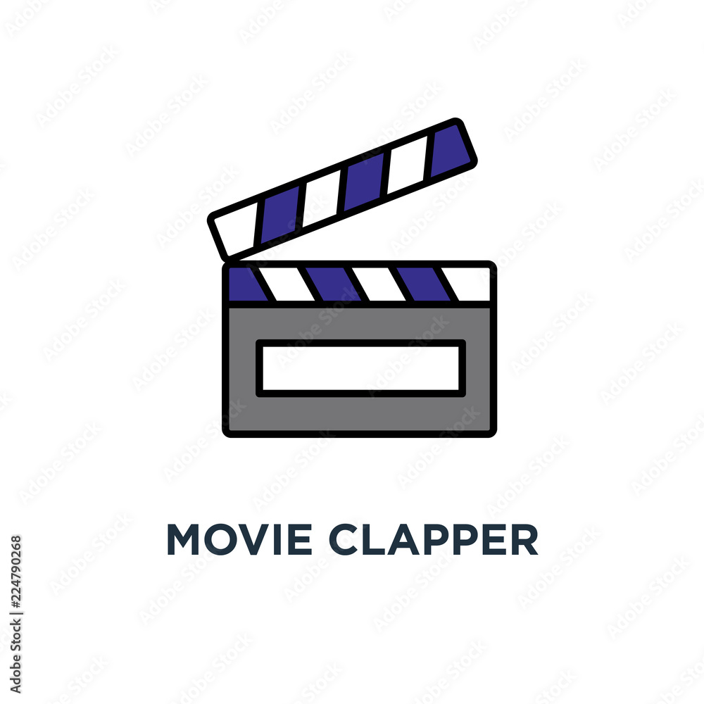 Movie Clapper Outline