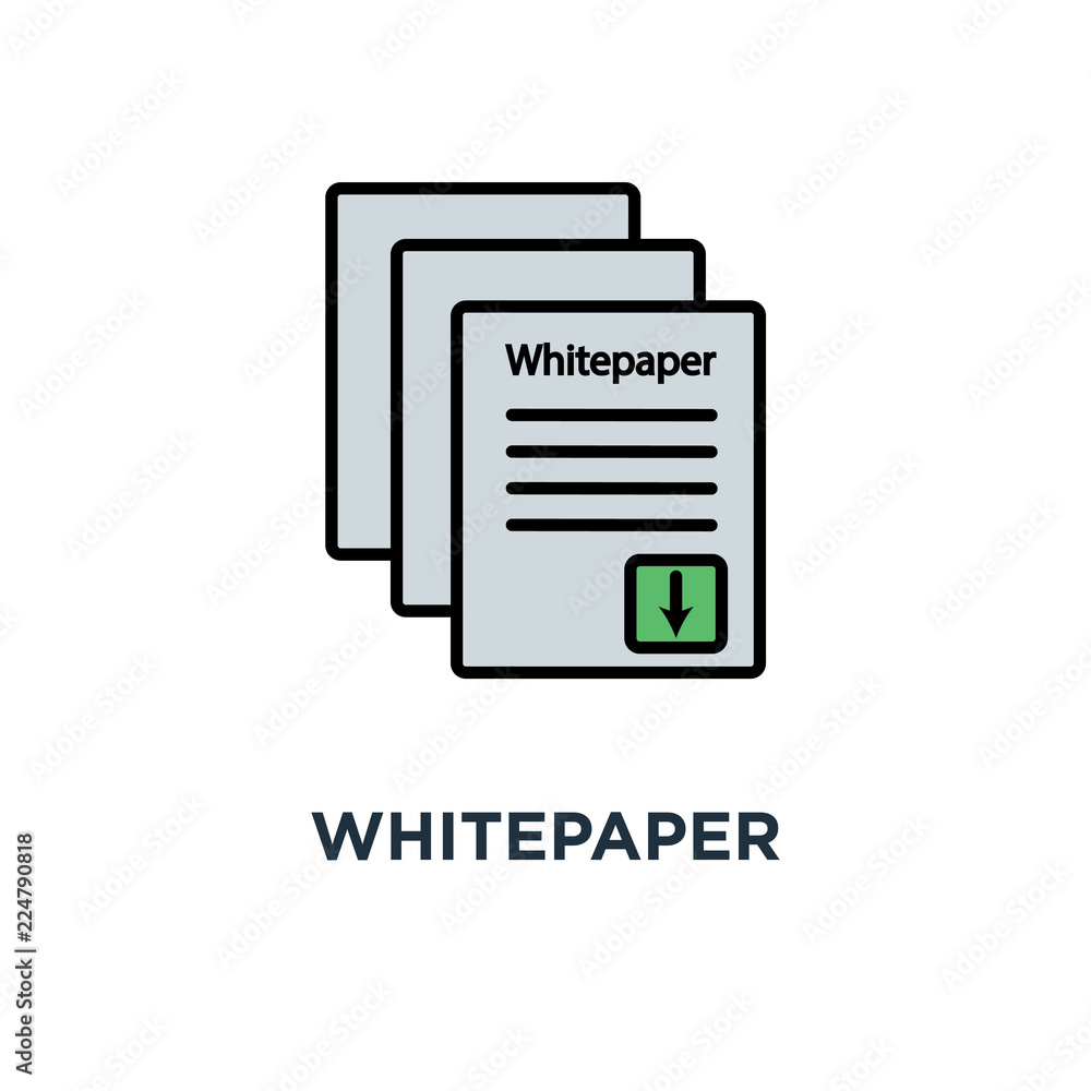 whitepaper icon. ico main investment document concept symbol design ... whitepaper icon. ico main investment document concept symbol design ...