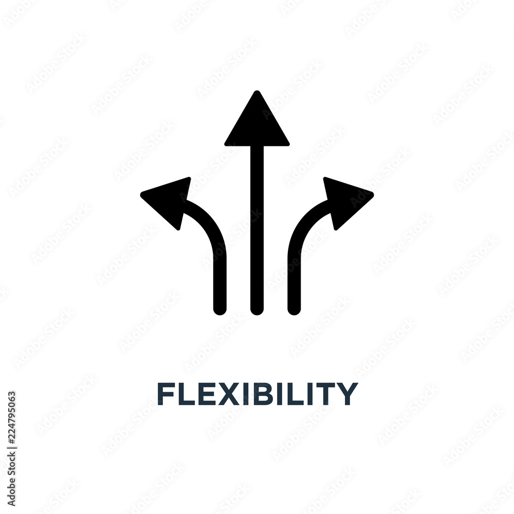 flexibility icon. flexibility concept symbol design, vector illu Stock ...