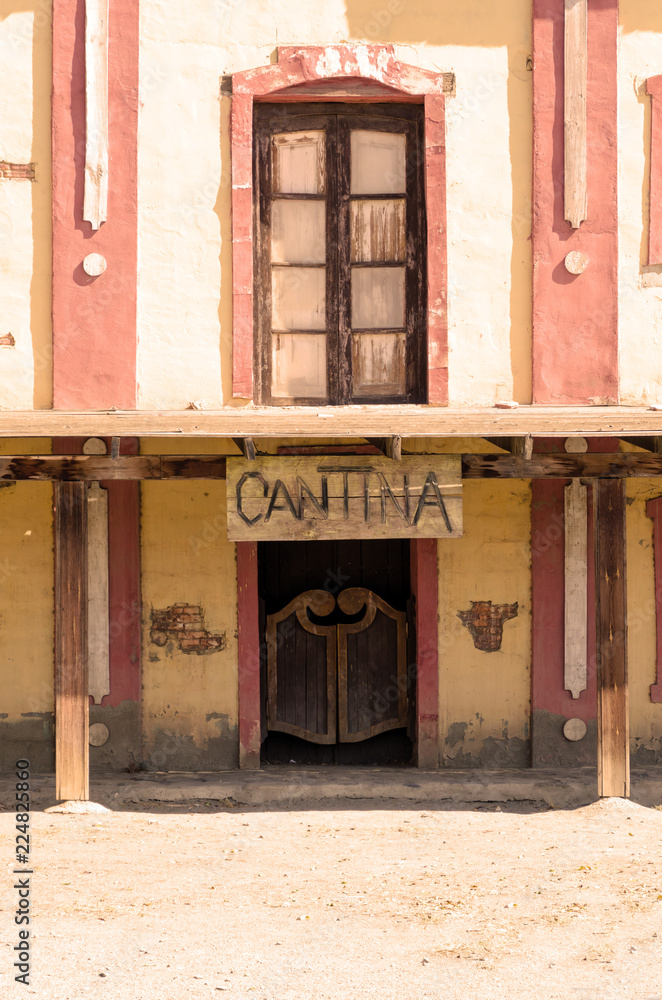 old fashioned mexican cantina Stock Photo | Adobe Stock