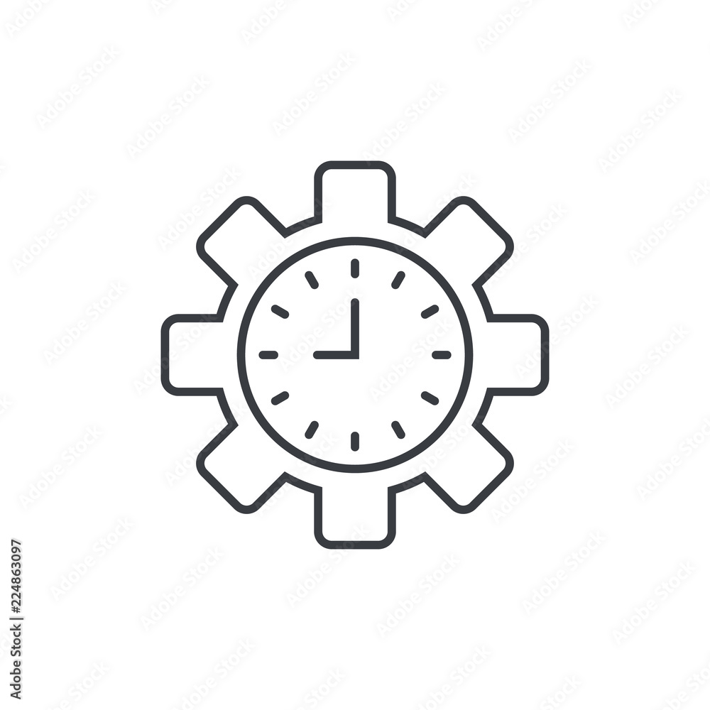 Productivity and Efficiency. Productivity icon vector. Efficiency ...
