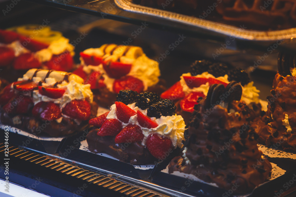 Stroopwafel, stroop wafel, also known as syrup waffle, is one of the ...