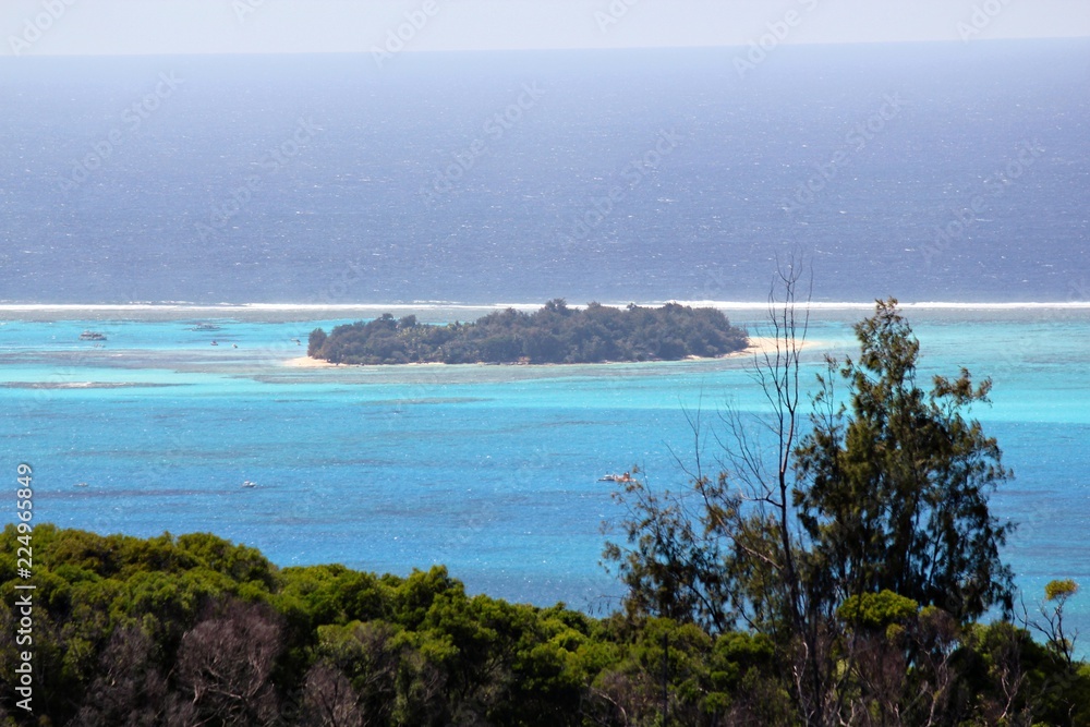 Managaha Island is about 10-minutes trip by boat from Saipan and is one ...