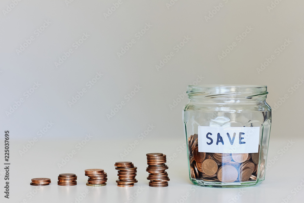 Jar Full Of Coins