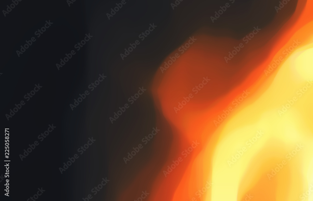 Star, sun, supernova, fire and explosion bursts blurred illustration ...