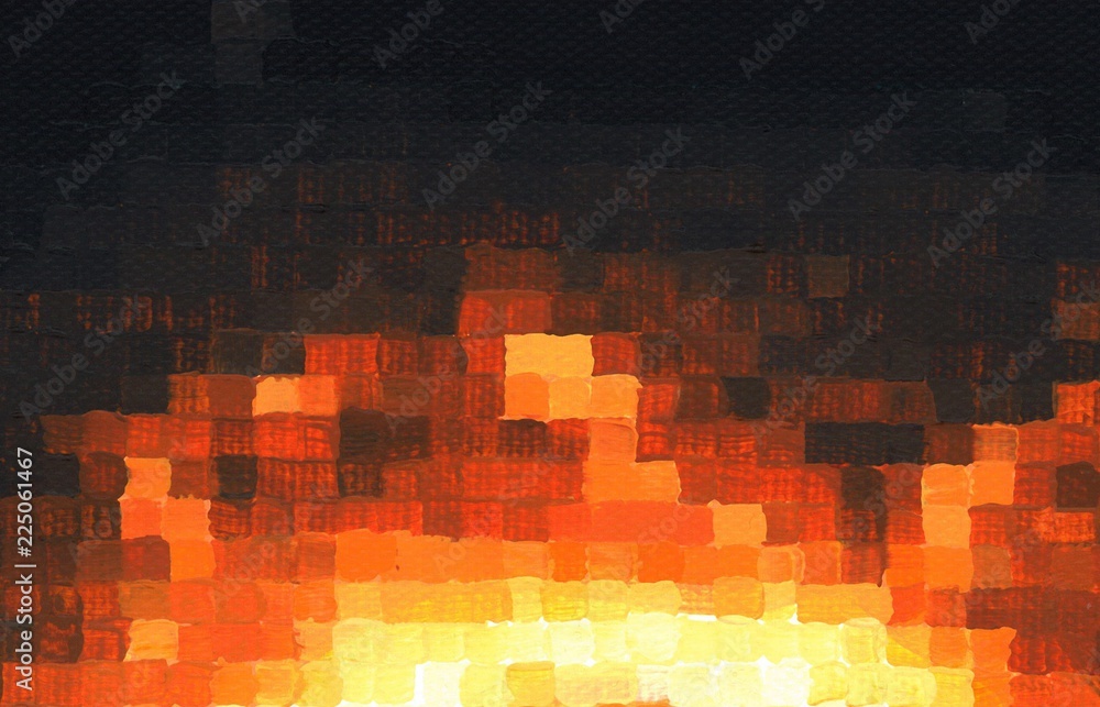 Star, sun, supernova, fire and explosion bursts blurred illustration ...