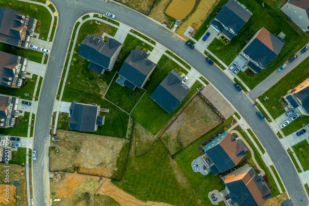 Typical American Neighborhood