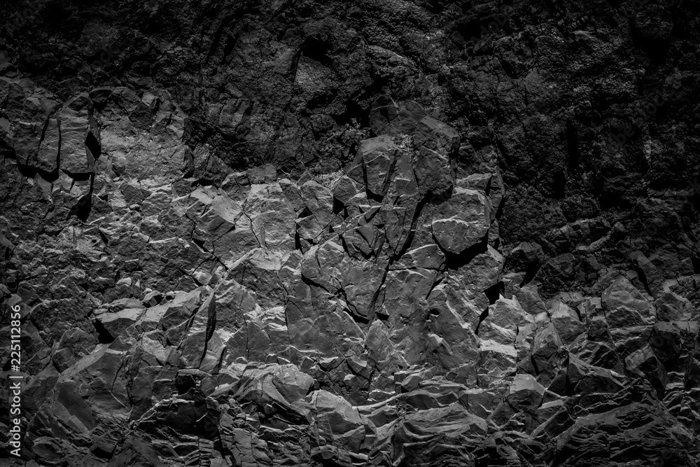 abstract black rock background, natural stone texture Stock Photo ...