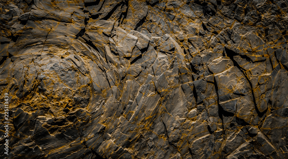 dark rocks background - black rock stone texture Stock Photo | Adobe Stock