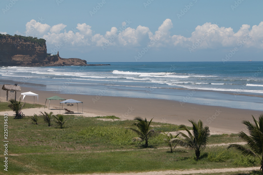 Olon Beach, Ecuador Stock Photo | Adobe Stock