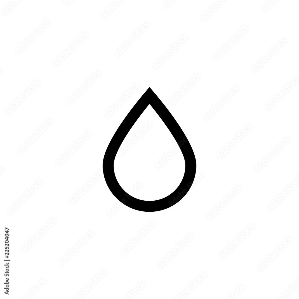 Tear Drop Vector
