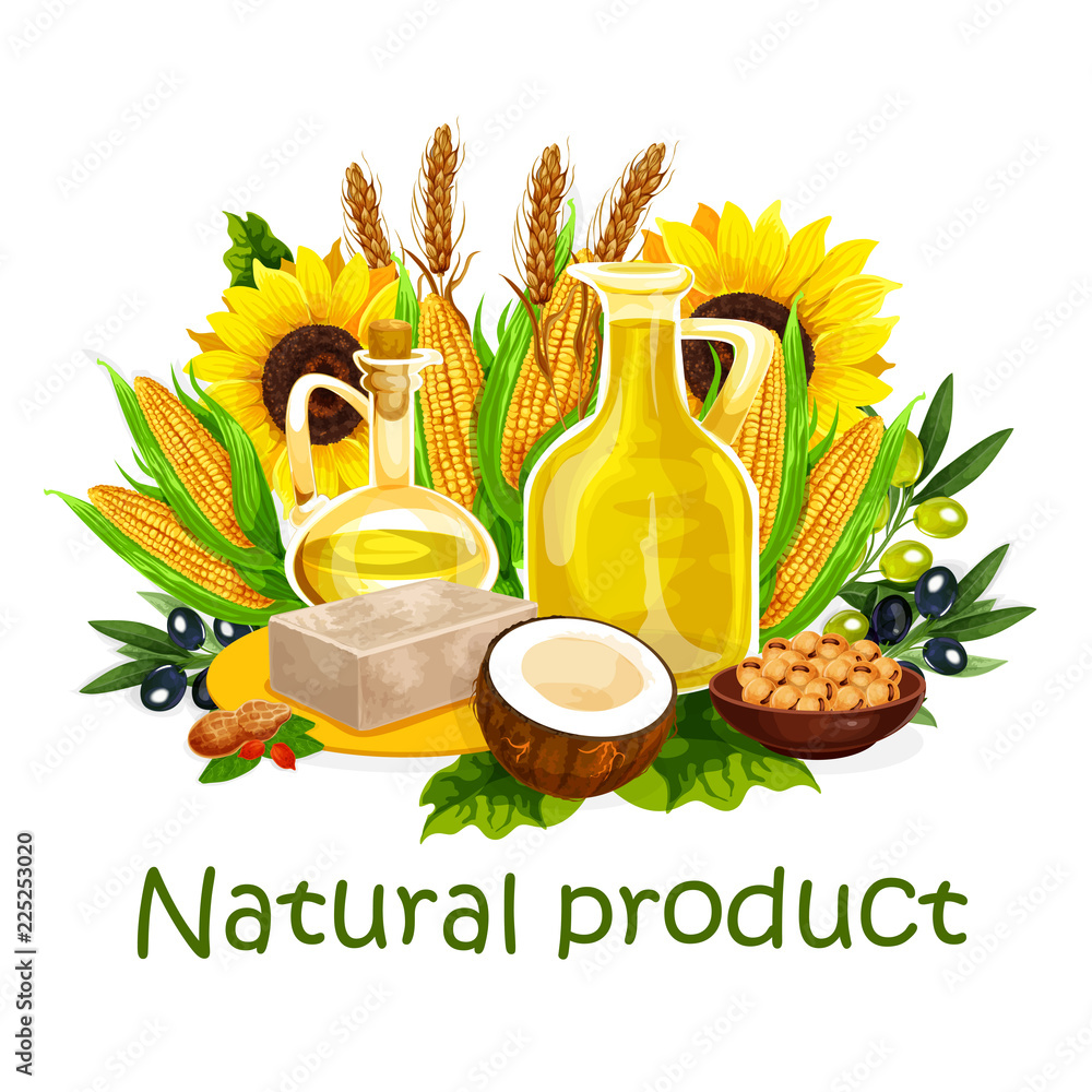Cooking Oil Vector