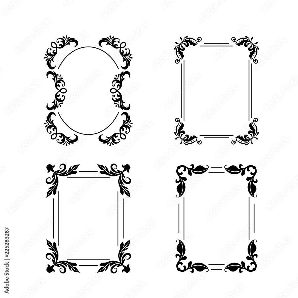 Victorian Frame Rectangle