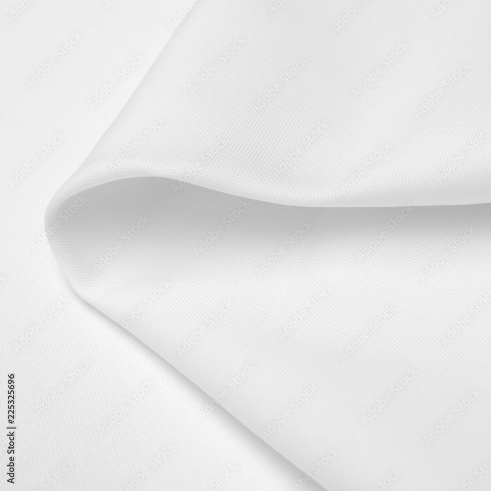 roll white fabric cloth texture on white background Stock Photo | Adobe ...
