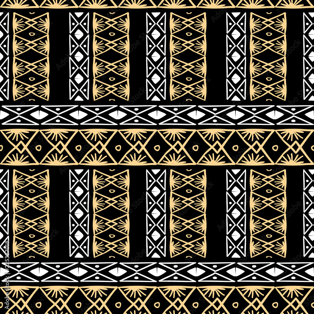 How To Draw Aztec Tribal Print